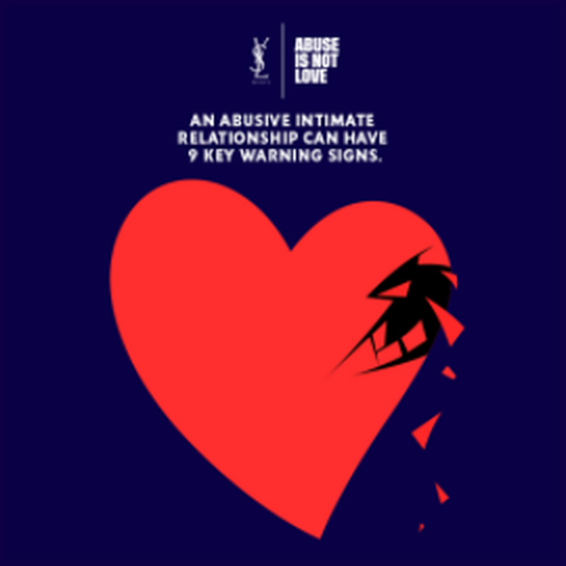 9 Signs of Abuse | Our Commitments | YSL Beauty Australia