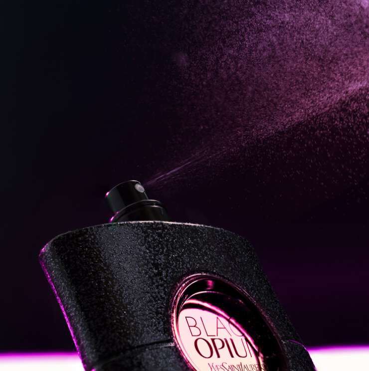 Experience Black Opium Eau de Parfum Over Red | YSL Beauty
