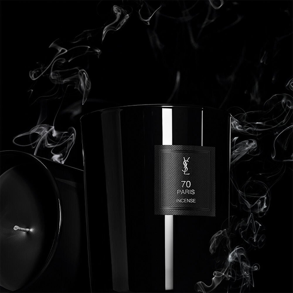 70 Paris candle: Incense & cedarwood elegance | YSL Beauty